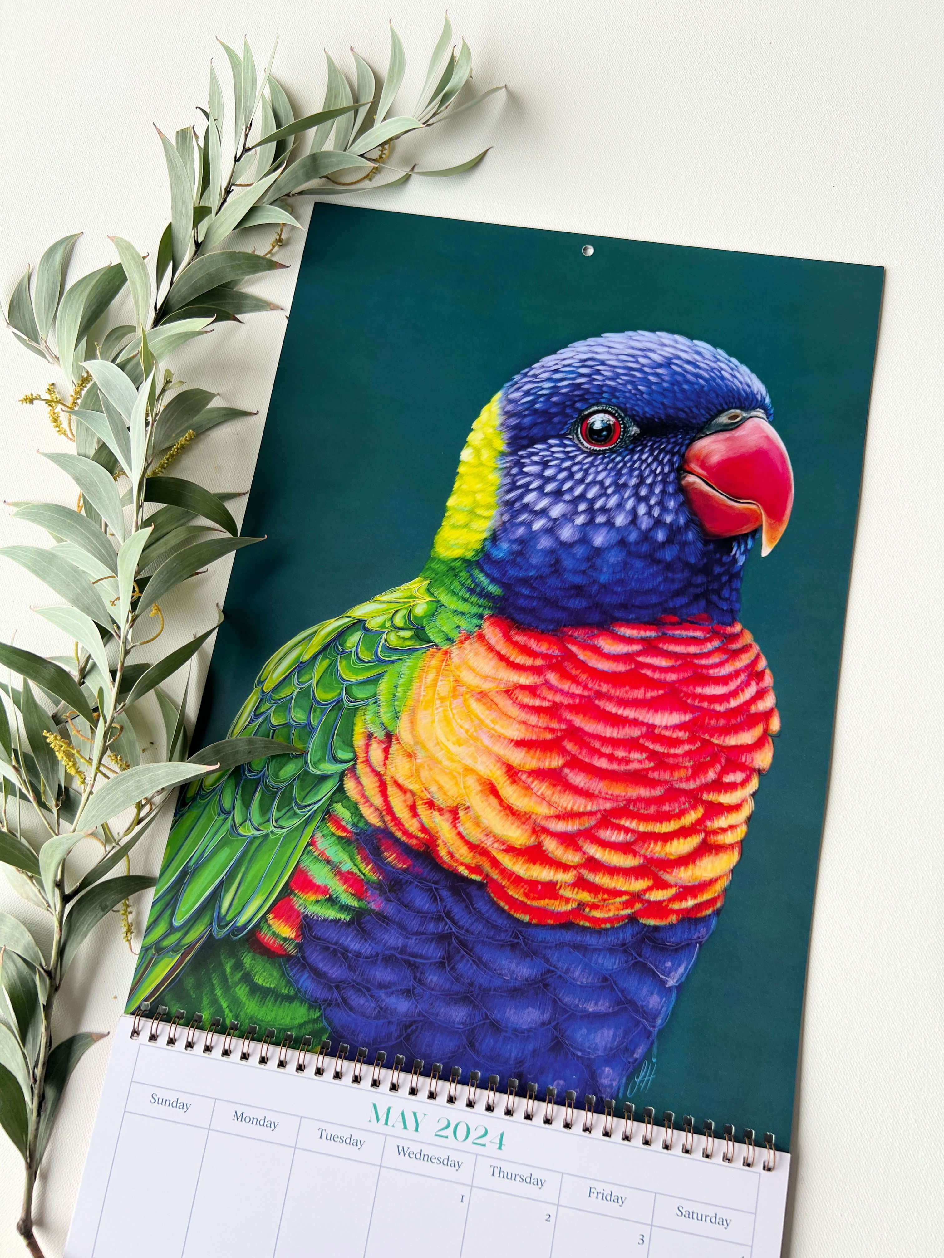 Clearance 2024 Premium A3 Art Calendar - Jess Hutchison Art